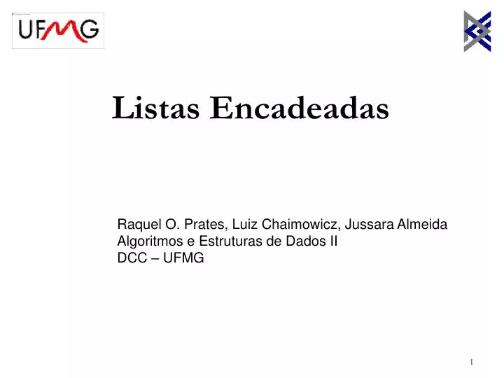 PPT - Listas Encadeadas PowerPoint Presentation, free download - ID:1439064