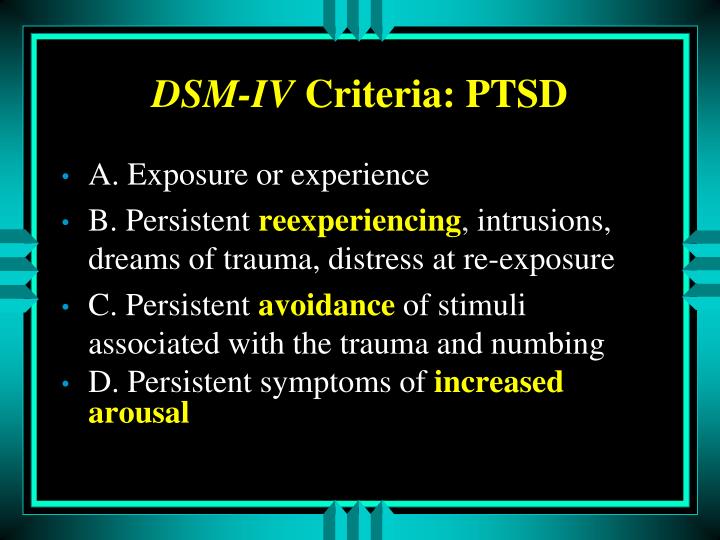 Dsm 5 criteria for childhood ptsd - issedallas
