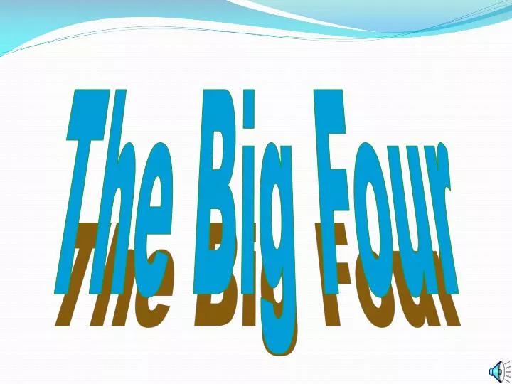 PPT - The Big Four PowerPoint Presentation, free download - ID:1440747
