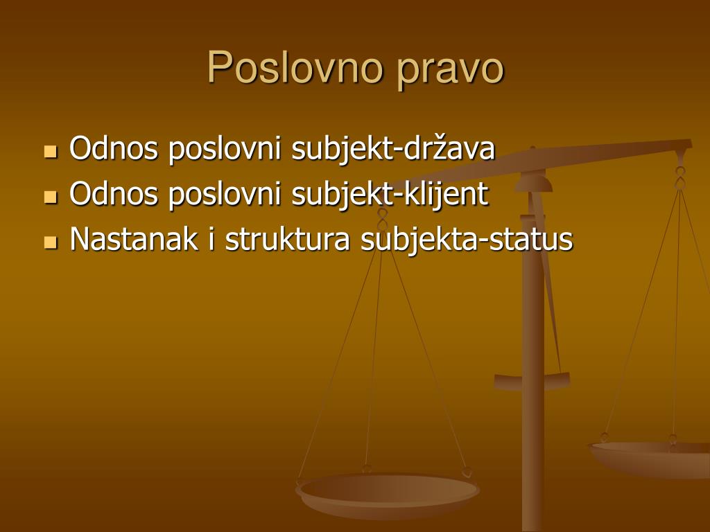 PPT - Pravo i poslovna etika ( kurs za inves ticione savetnike 1. deo ...