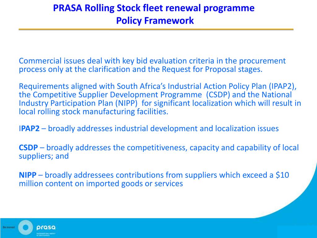 PPT - New Rolling Stock Programme Commercial and Financial Outputs ...