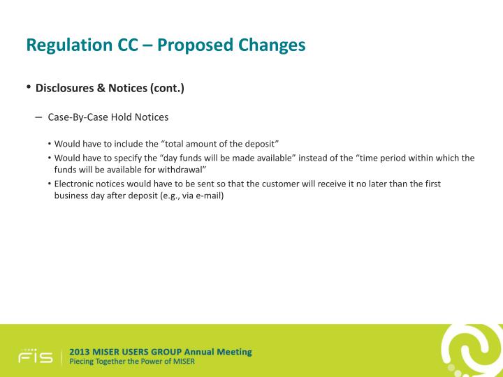 PPT - Regulatory Update – Deposits PowerPoint Presentation - ID:1442031