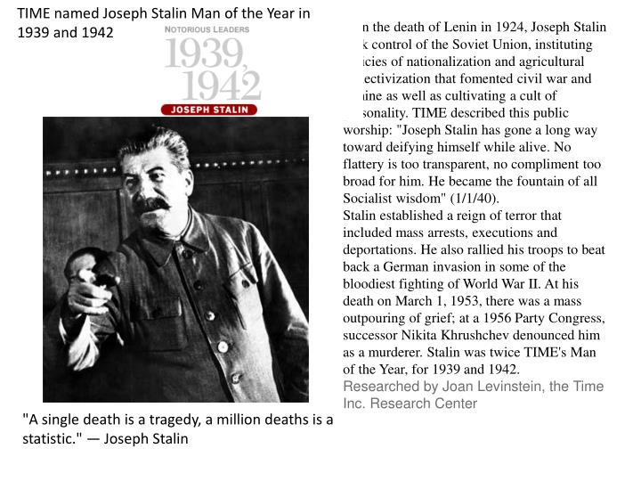 PPT - Adolf Hitler was named TIME's Man of the Year in 1938 Why Would ...