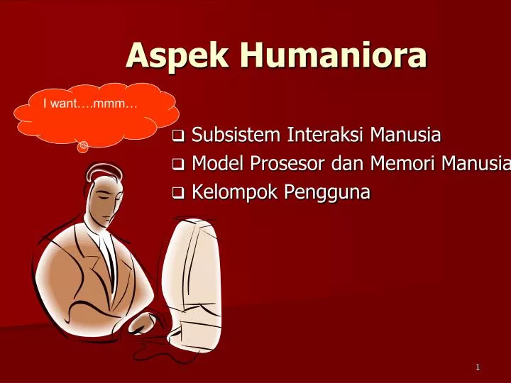 PPT - Aspek Humaniora PowerPoint Presentation, free download - ID:1442637