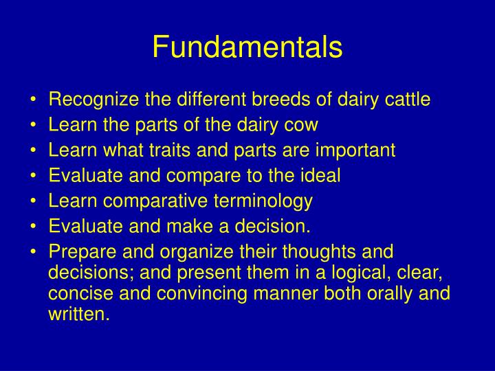 PPT - Dairy Judging Training PowerPoint Presentation - ID:1442946