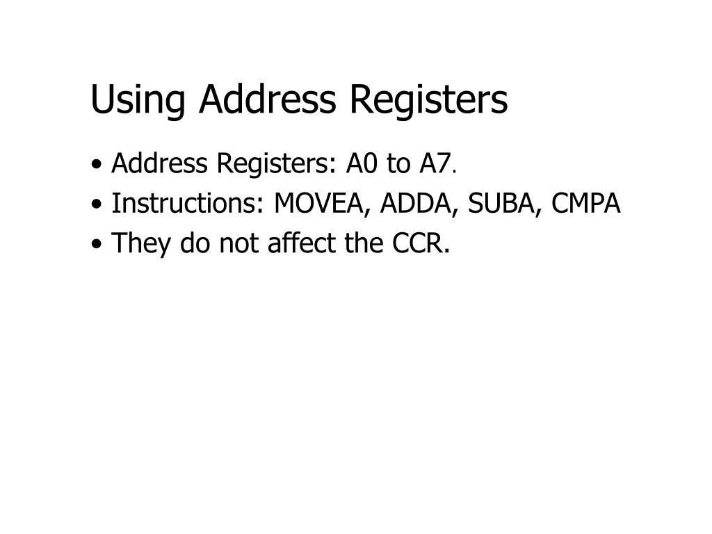 PPT - Chapter 4 Addressing Modes PowerPoint Presentation, free download ...