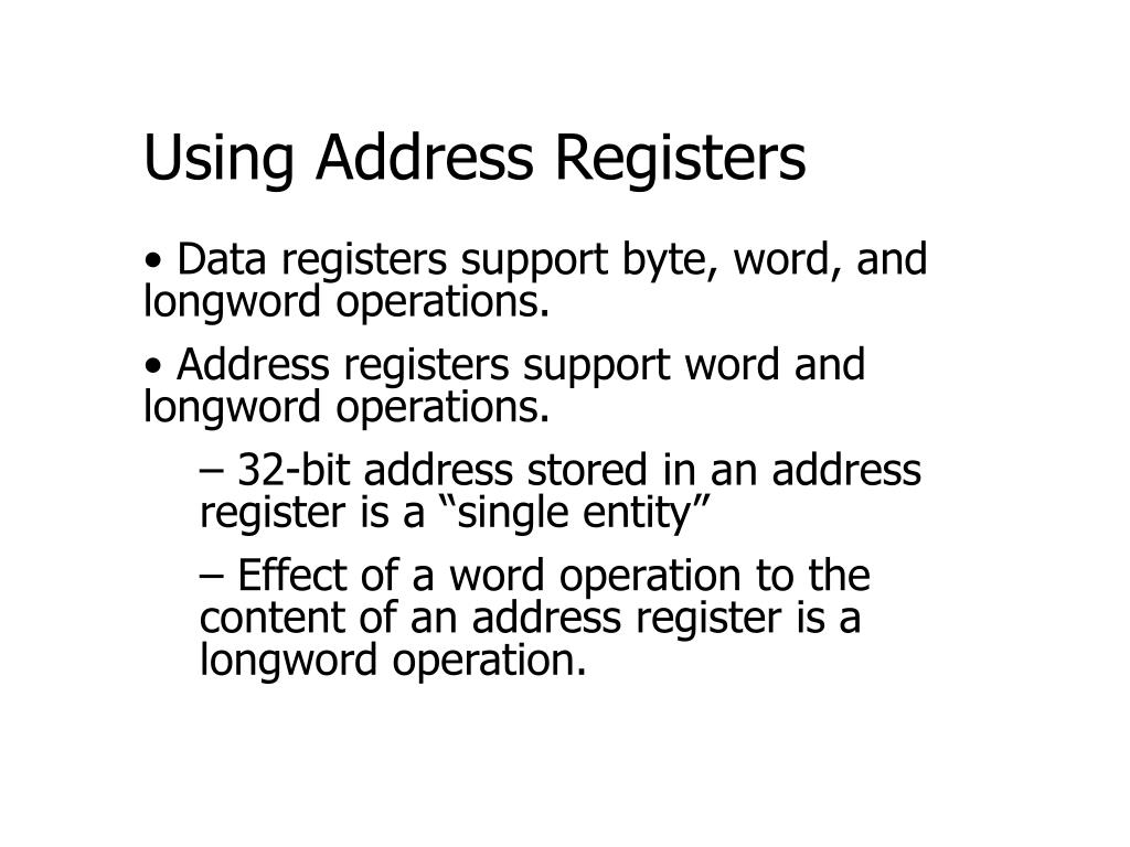 PPT - Chapter 4 Addressing Modes PowerPoint Presentation, free download ...