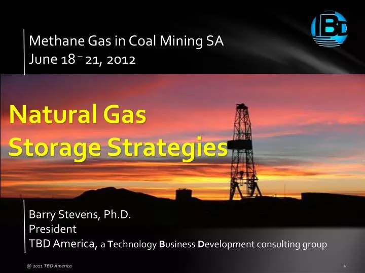 PPT - Methane Gas in Coal Mining SA June 18 – 21, 2012 PowerPoint ...