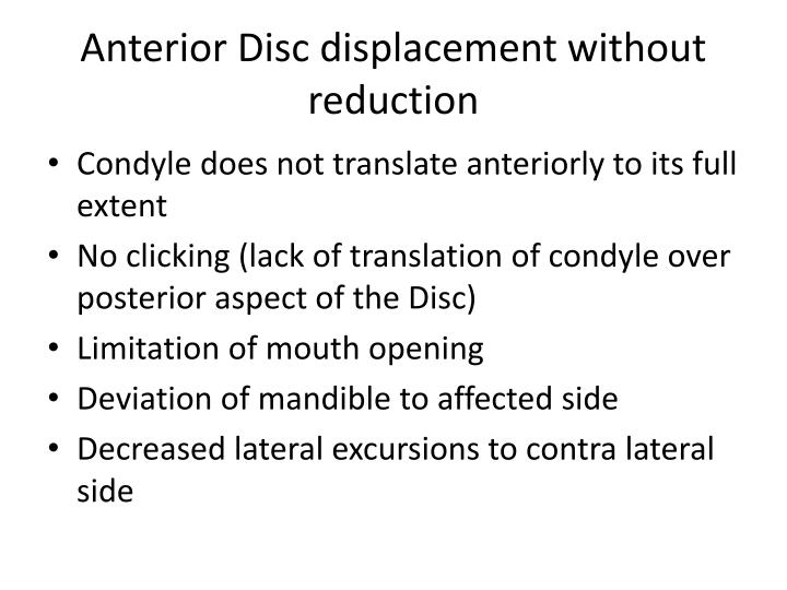 PPT - Management of TMJ disorders PowerPoint Presentation - ID:1444815
