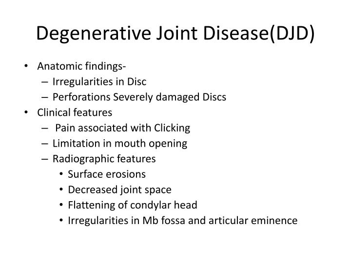 PPT - Management of TMJ disorders PowerPoint Presentation - ID:1444815
