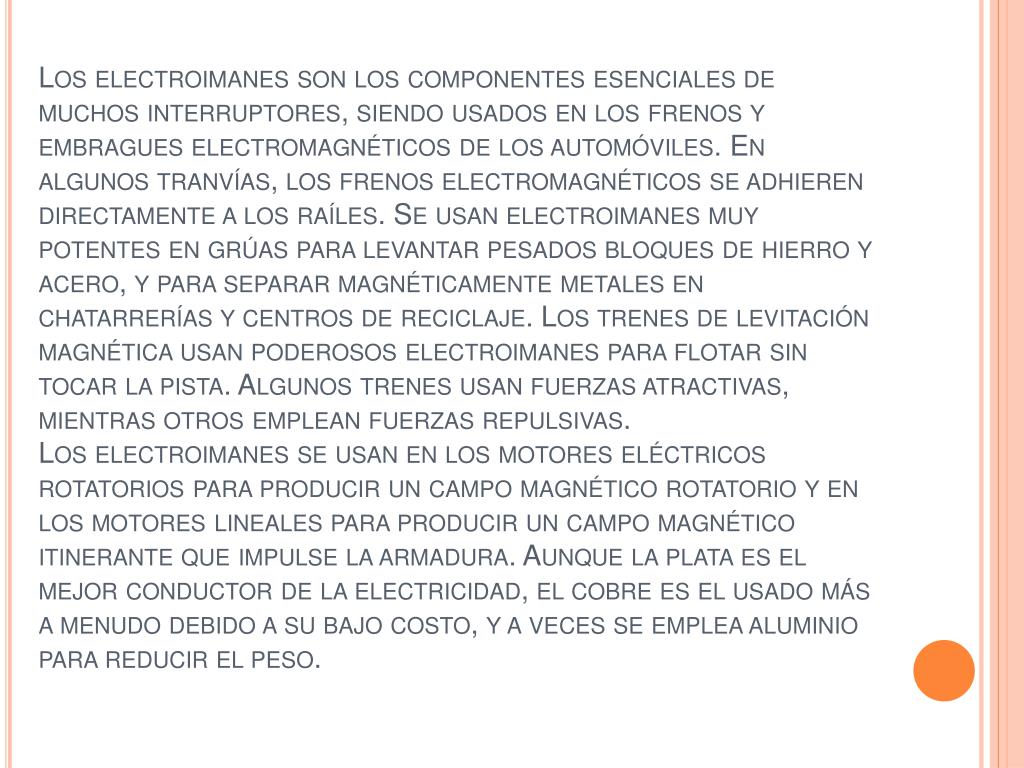 PPT - Electroimanes. PowerPoint Presentation, free download - ID:1444948