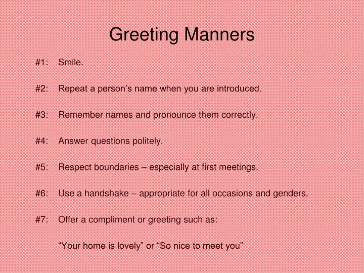 PPT - Workplace Manners PowerPoint Presentation - ID:1445416