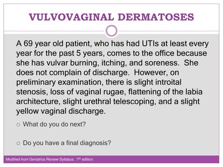 PPT - common gynecological problems in the older woman PowerPoint ...