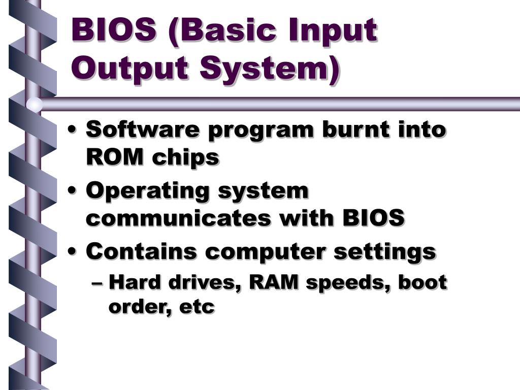 PPT - BIOS (Basic Input Output System) PowerPoint Presentation, free ... PPT - BIOS (Basic Input Output System) PowerPoint Presentation, free ...