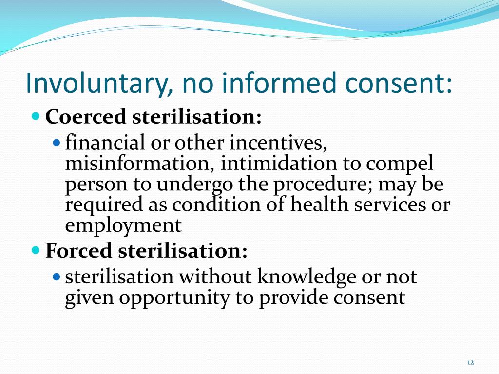PPT - Forced Sterilisation of Women and Girls with Disabilities ...