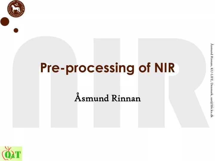 Ppt Pre Processing Of Nir Powerpoint Presentation Free Download Id 1447684