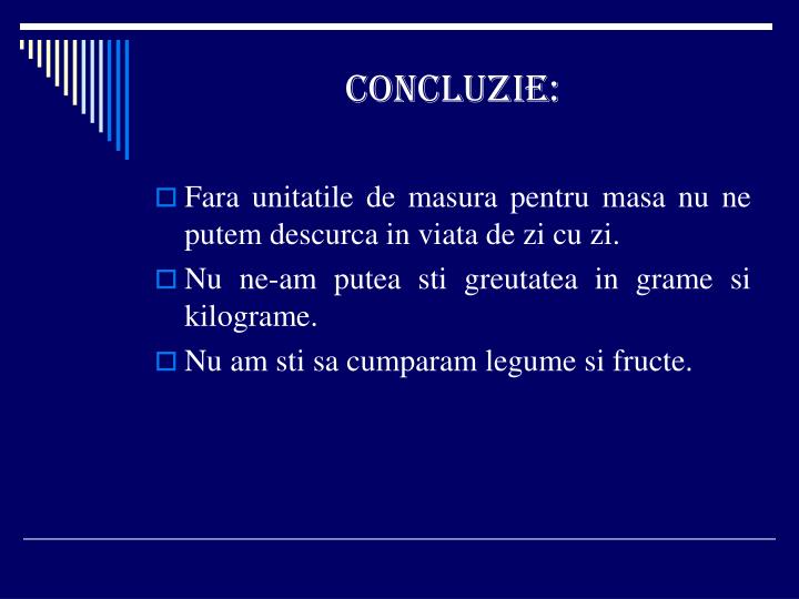 PPT - UNITATI DE MASURA PENTRU MASA PowerPoint Presentation - ID:1447957