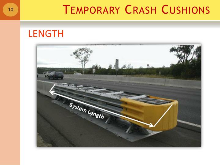 PPT - Temporary Crash Cushions PowerPoint Presentation - ID:1448359
