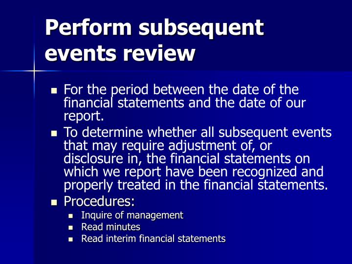 PPT - THE AUDIT PROCESS PowerPoint Presentation - ID:1449073