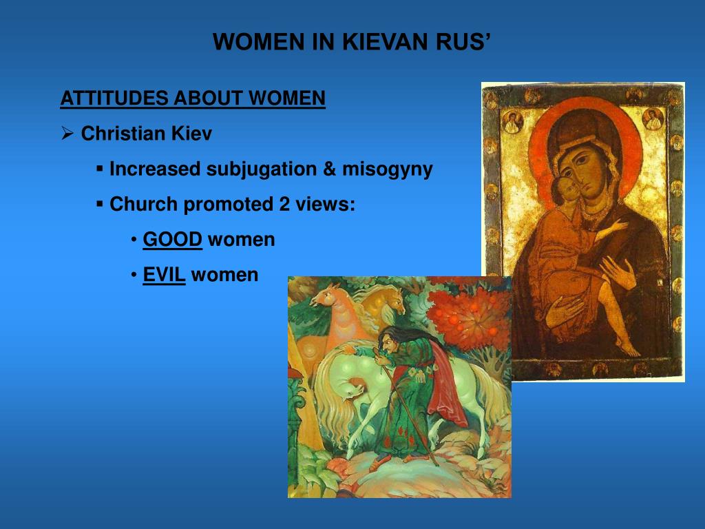 PPT - WOMEN IN KIEVAN RUS’ PowerPoint Presentation, free download - ID ...
