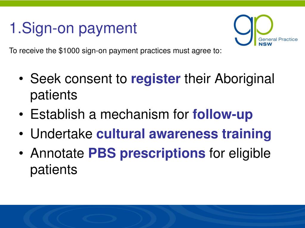 PPT - MBS Practice Incentive Payment – Indigenous Health Incentive ...