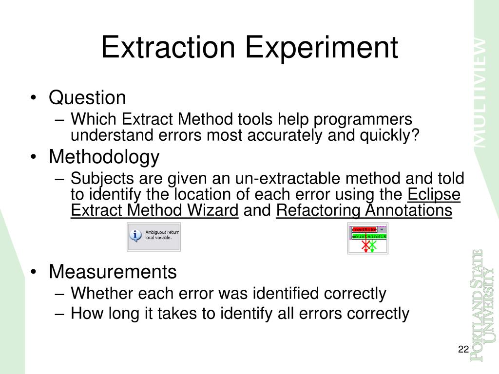 Ppt Improving Refactoring With Alternative Program Views Powerpoint Presentation Id1451479