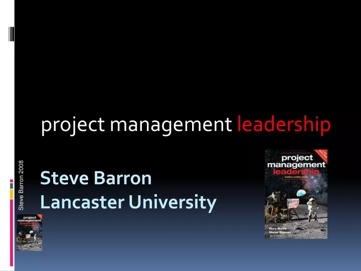 PPT - Steve Barron Lancaster University PowerPoint Presentation, free download - ID:1451514