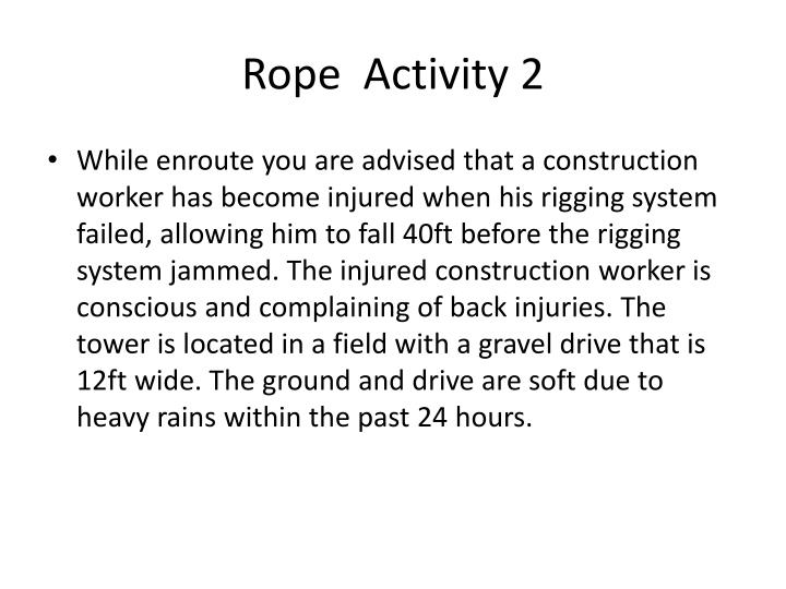 PPT - ROPE RESCUE PowerPoint Presentation - ID:1452541