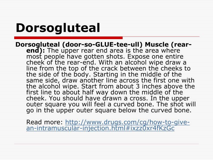 PPT - Intramuscular Injection PowerPoint Presentation - ID:1452695
