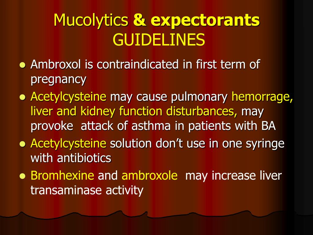 PPT - Pharmaceutical guidelines of patients with pathology of breathing ...