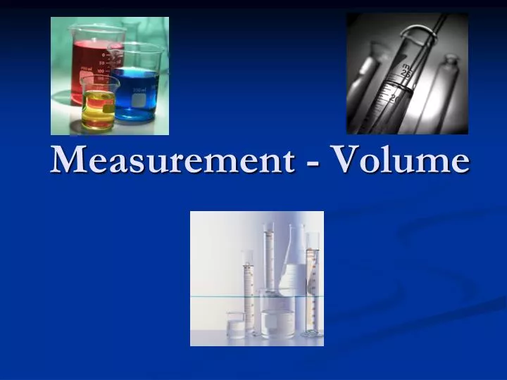 PPT - Measurement - Volume PowerPoint Presentation, free download - ID ...