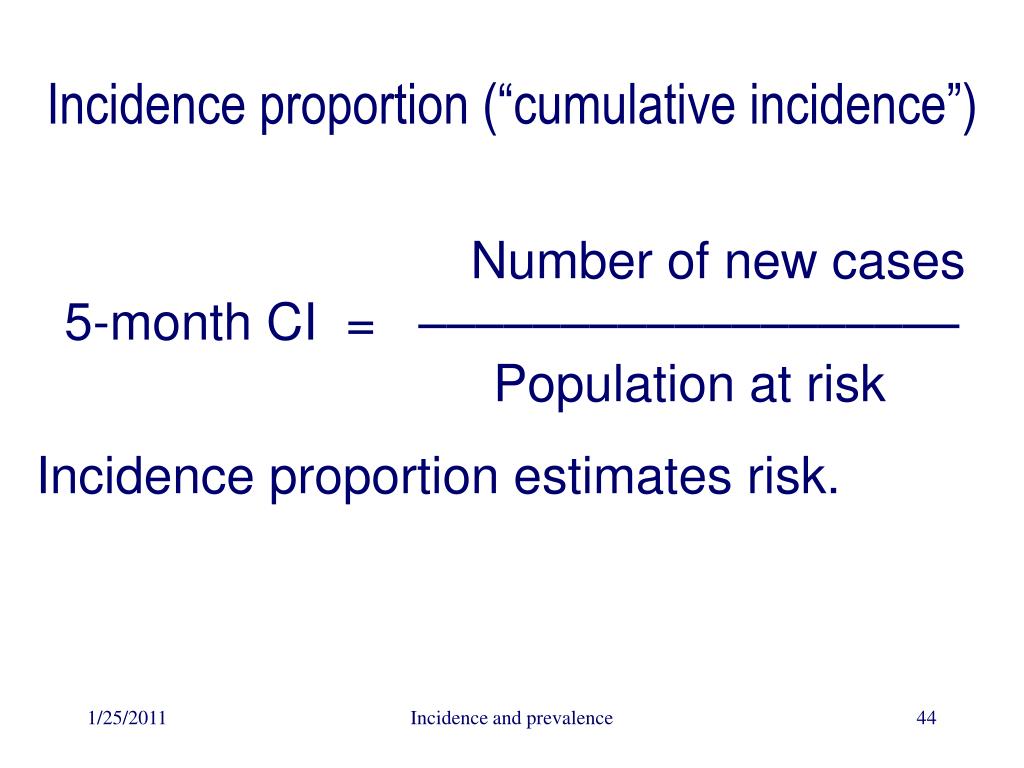 PPT - Epidemiologic measures: Incidence & prevalence PowerPoint ... PPT - Epidemiologic measures: Incidence & prevalence PowerPoint ...