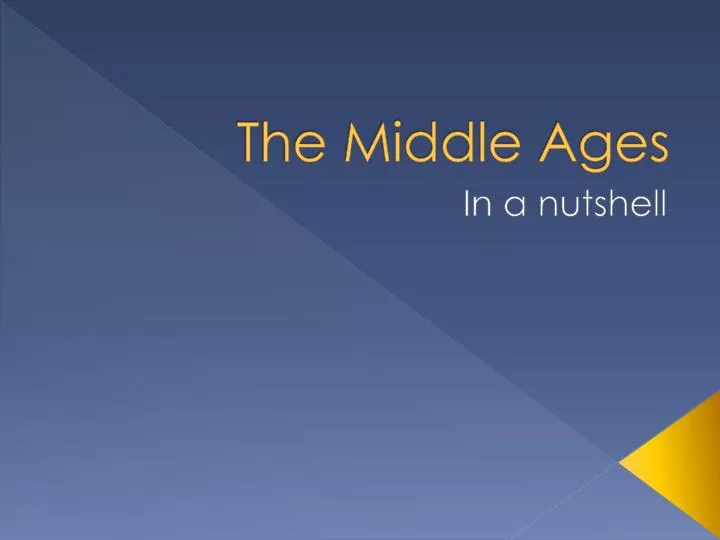 PPT - The Middle Ages PowerPoint Presentation, free download - ID:1453718