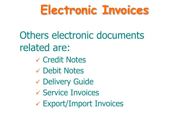 PPT - Electronic Invoice (VAT) PowerPoint Presentation - ID:145374