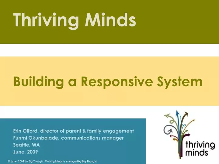 PPT - Thriving Minds PowerPoint Presentation, free download - ID:1454469