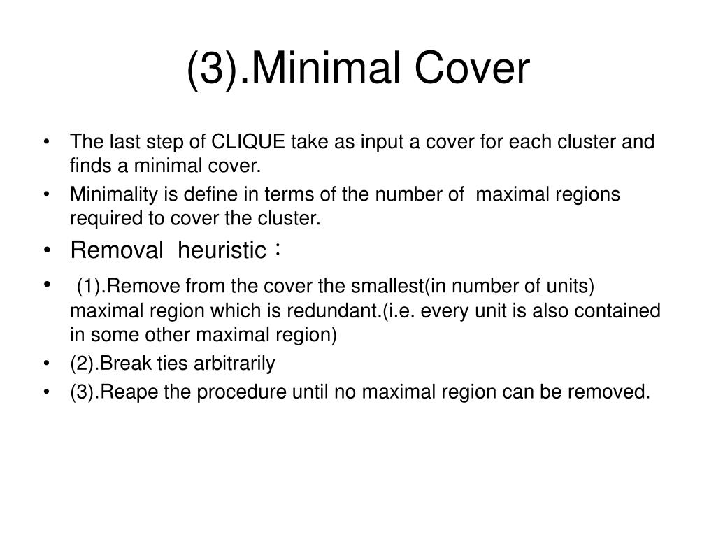 Ppt Automatic Subspace Clustering Of High Dimensional Data For Data Mining Application