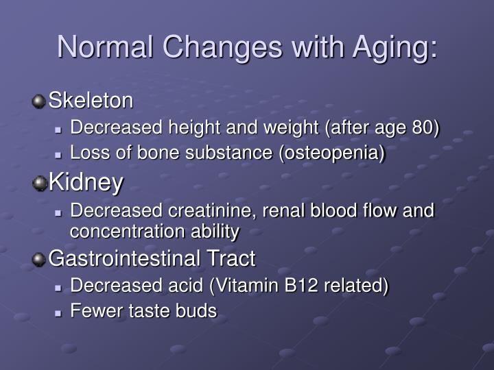 PPT - Geriatrics Overview PowerPoint Presentation - ID:145616