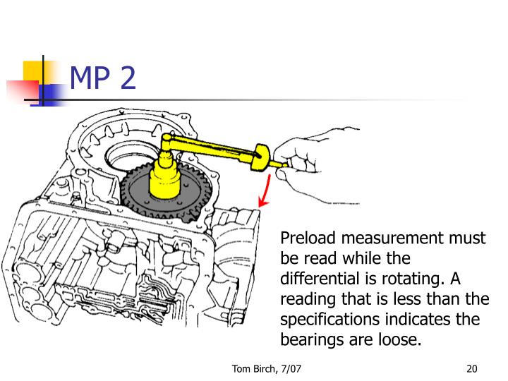 PPT - Adjust End Play & Preload PowerPoint Presentation - ID:145716