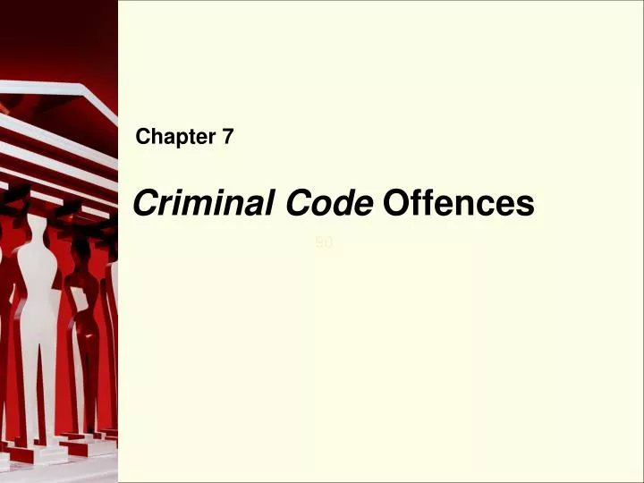 PPT - Criminal Code Offences PowerPoint Presentation, free download ...