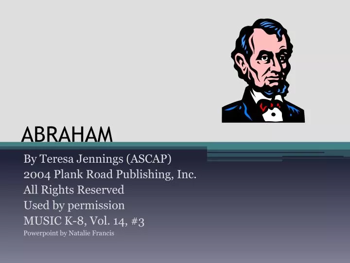 PPT - ABRAHAM PowerPoint Presentation, free download - ID:1457382
