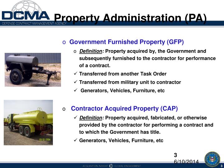PPT - Property Administration (PA) Types of Property Encountered in the ...