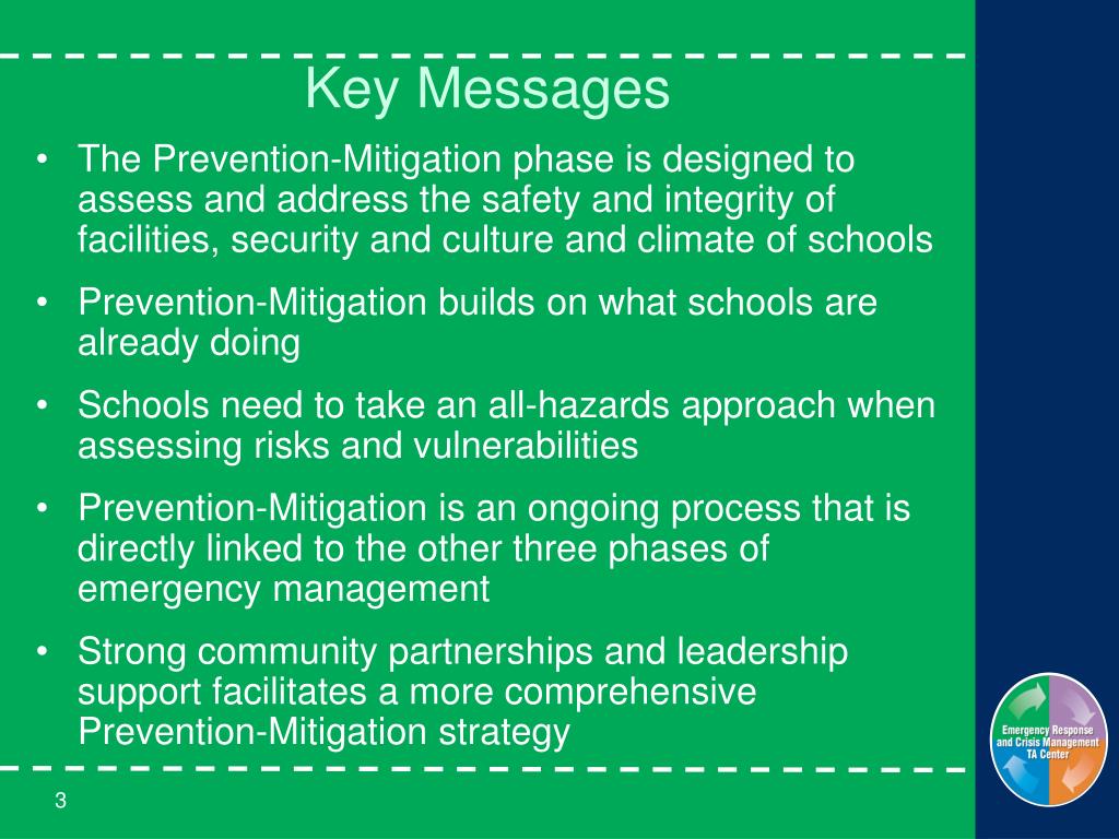 PPT - Prevention-Mitigation Emergency Management for Schools Training ...