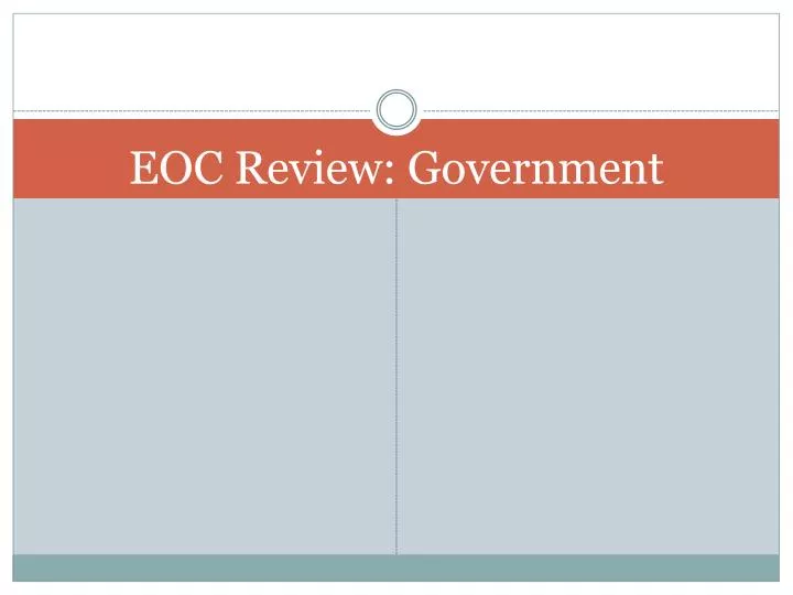 PPT - EOC Review: Government PowerPoint Presentation, free download ...