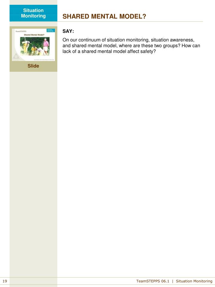 PPT - SITUATION MONITORING PowerPoint Presentation - ID:1460125