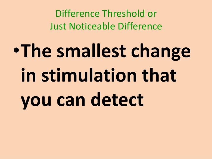 PPT - Sensation and Perception PowerPoint Presentation - ID:1460361