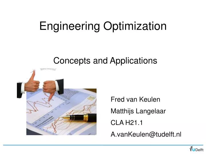 PPT - Engineering Optimization PowerPoint Presentation, free download ...
