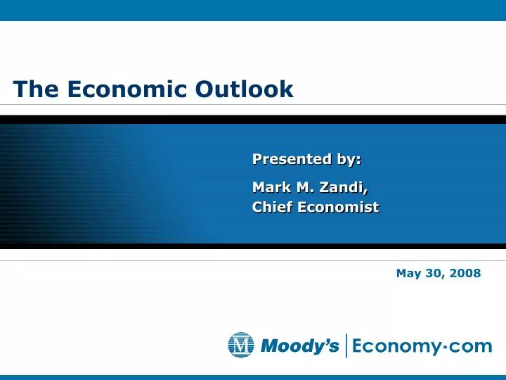 PPT - The Economic Outlook PowerPoint Presentation, free download - ID ...