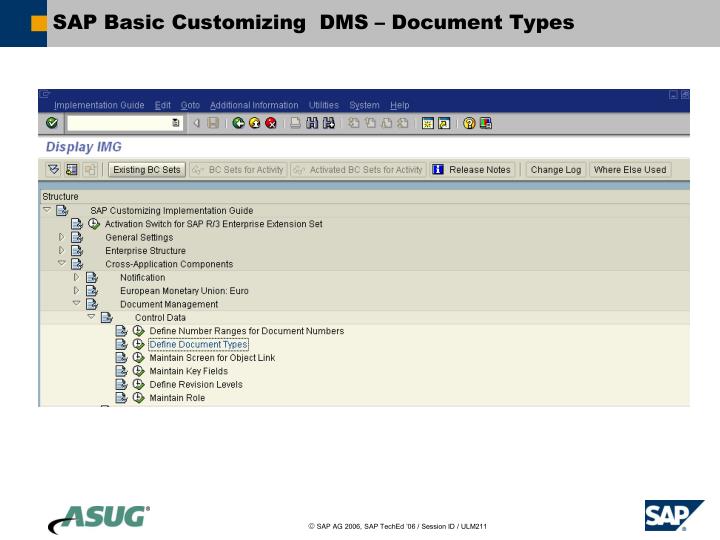 PPT - SAP Document Management System Integration with Content Servers ...