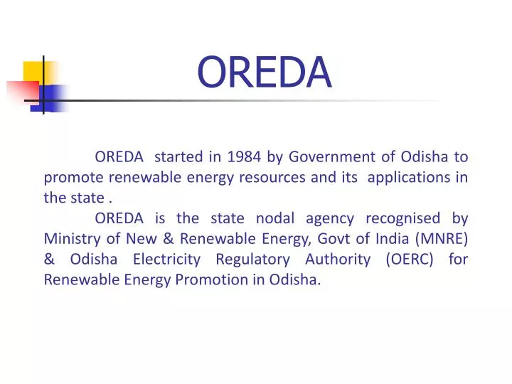 PPT - OREDA PowerPoint Presentation, free download - ID:1461634