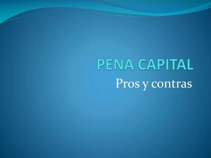 PPT - PENA CAPITAL PowerPoint Presentation, free download - ID:1461777
